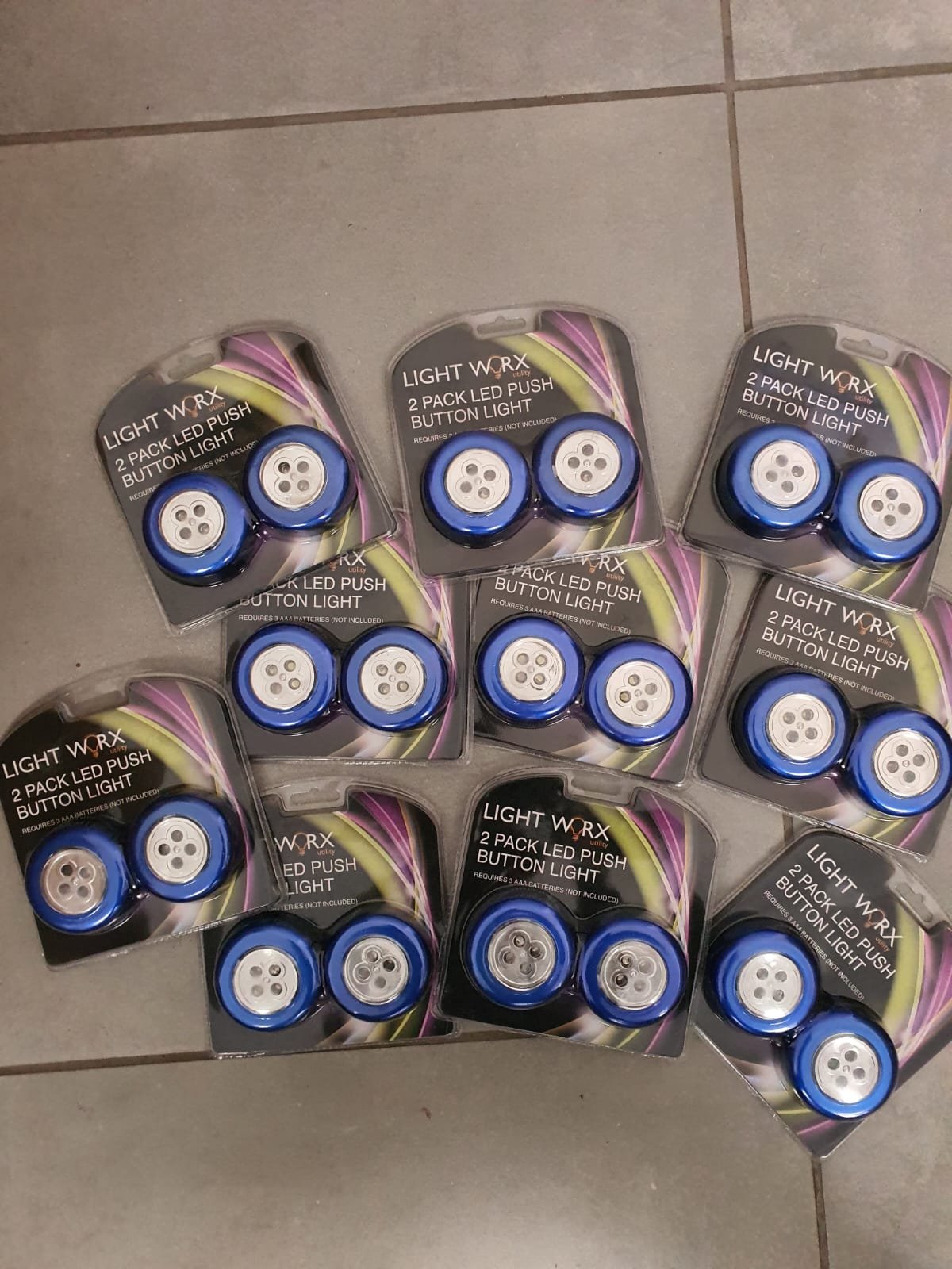 Light Worx Led push button lights - 2 pack - Sellandbuy – South Africa ...