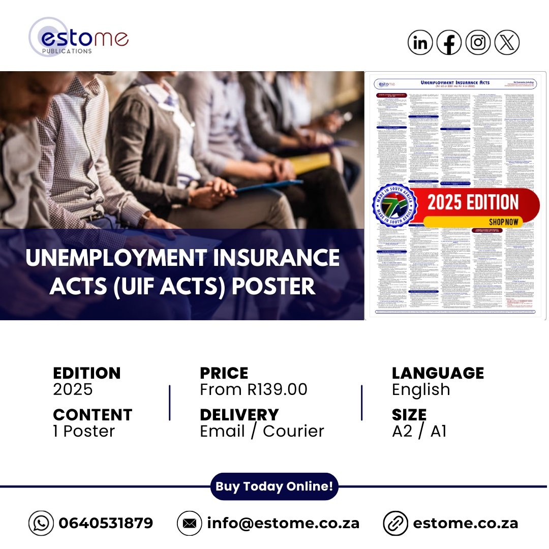 💼 Stay Informed with Our UIF Unemployment Insurance Poster! 💼 - Sellandbuy – South Africa's Free ...