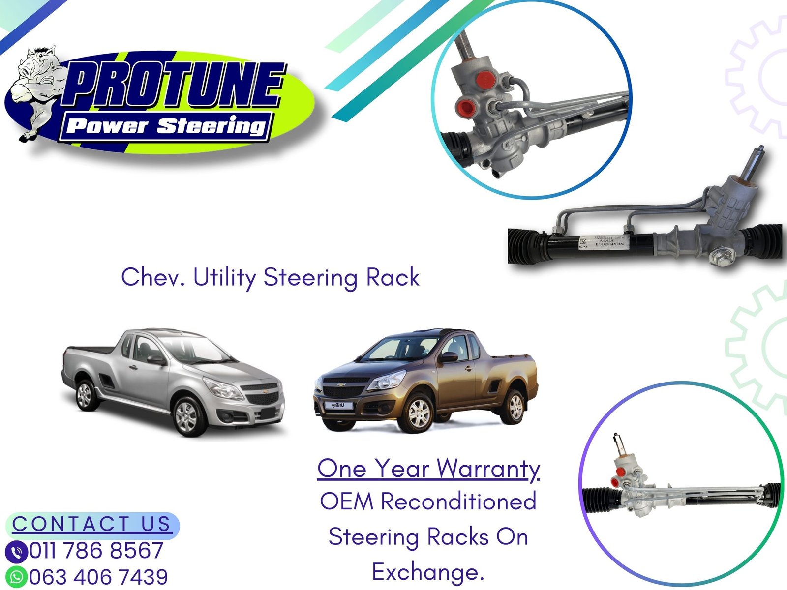 Chev. Utility – OEM Reconditioned Steering Racks - Sellandbuy – South ...