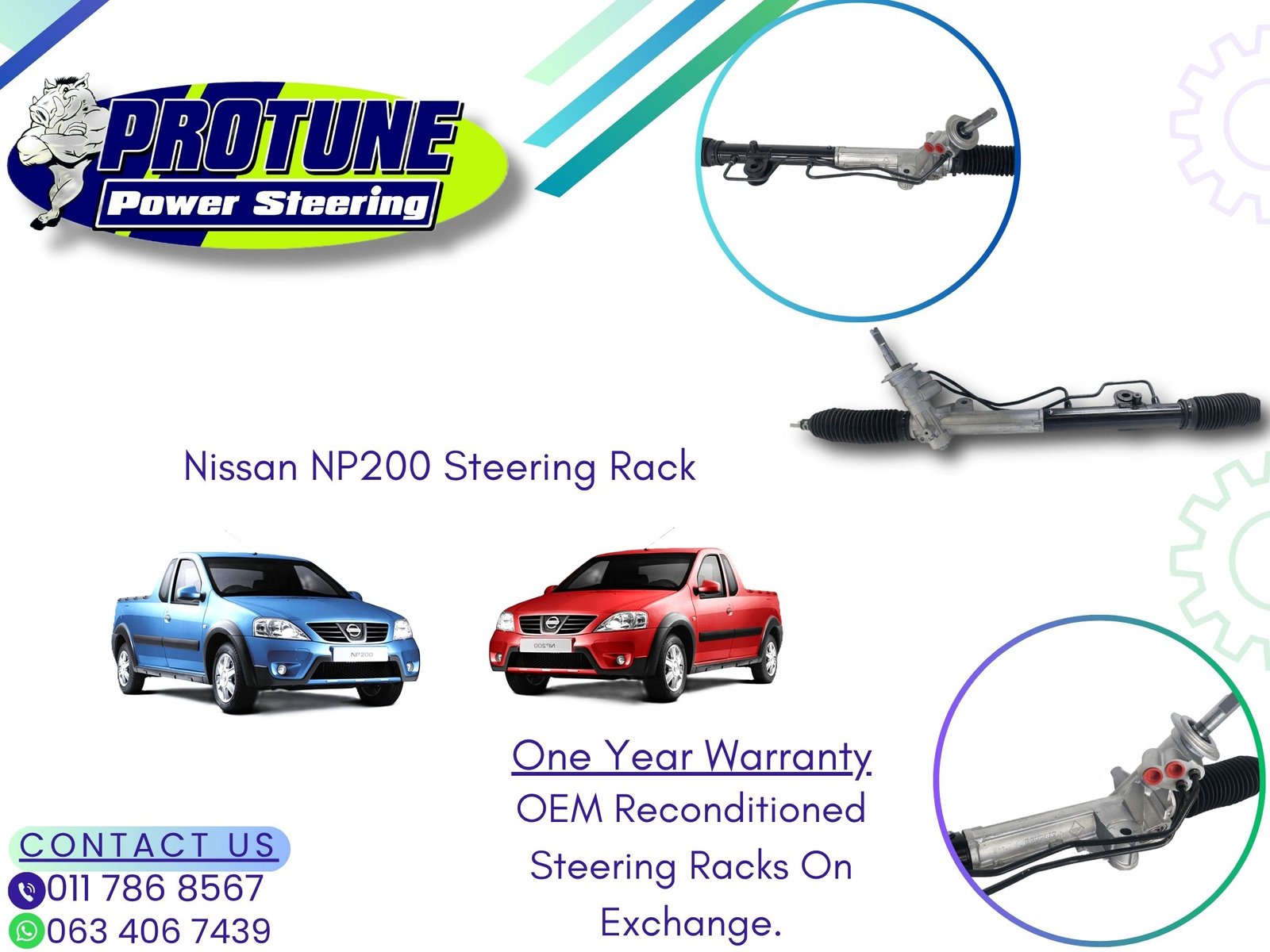 Nissan NP200 – OEM Reconditioned Steering Racks - Sellandbuy – South ...
