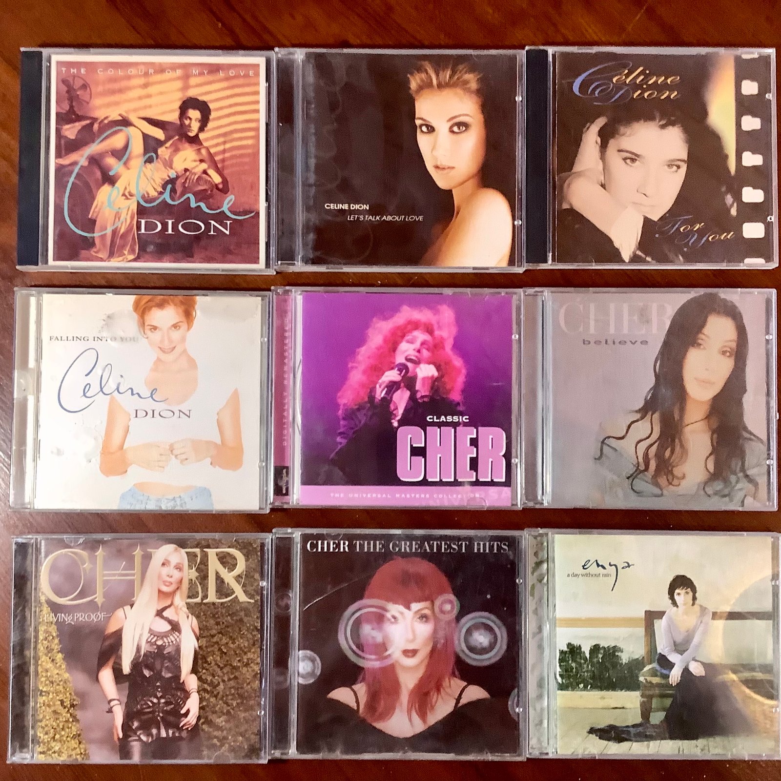 Female Vocal Legends CD Bundle – Celine Dion, Cher, Enya, Cranberries ...